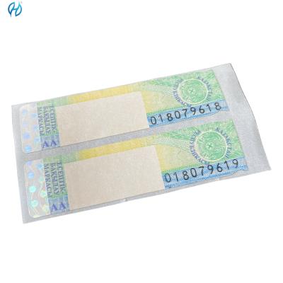 China Selos Fiscais Personalizados À Prova de Adulteração Resistentes à Água para Embalagens Seguras à venda