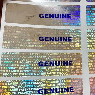 China Thank You Sticker Self Adhesive Security Labels with Non-removable and Customized Printing for sale