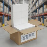 China Full Coverage Printable Area Double Layer Shipping Labels Box Packaging Durable for Logistics and Warehouse Management for sale