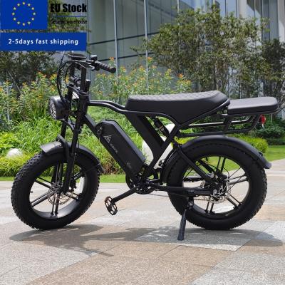 China USA EU Warehouse Fast Shipping Original  Ebike Fat Tire Fatbike  250W Electric Bicycle Electric Road Bike for Adults for sale