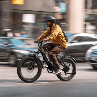 China Yeestep F612 Adult Electric Road Bike PAS 7-speed Comfort Fatbike Mountain Electric Bicycle with 1200w Brushless Rear Hub Motor for sale