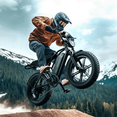 China Yeestep 20 Inch Hybrid Electric Mountain Bike Road Ebike 1000W Rear Hub 48V High Speed Fast Durable Electric for sale