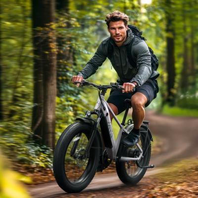 China 2025 New 26 Inch Retro Off Road Fat Tire Off Road Electric Bike 750W 48V 15Ah Stock Available for sale