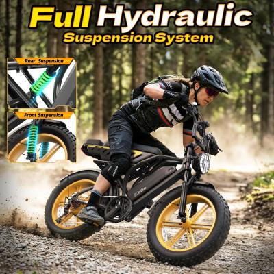 China Cheap R9 Dual-Battery 40AH Electric Bicycle 250W Long-Range 7 Speed Electric Bike Electric Road Bike for sale