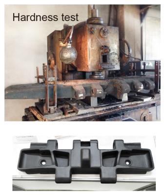 China China SUMITOMO LS138RH5 Track Pads With pins for crawler crane . for sale