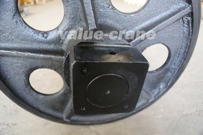 China Idler for crawler crane Kobelco P&H7090 casting undercarriage spare parts. for sale