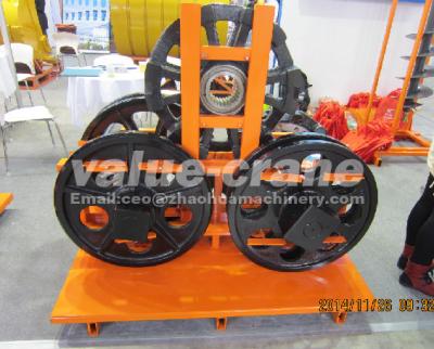 China Crawler crane Sany SCC750C undercarriage spare part idler and sprocket from China. for sale