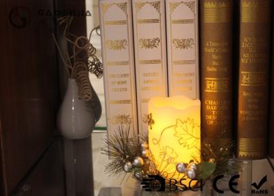 Cina Candele principali decorative di rivestimento del disegno della mano con la fiamma tremula in vendita