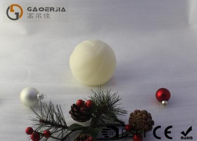 Cina Le candele elettroniche della cera reale di lusso con la palla modellano, scolpito candele del mestiere LED in vendita
