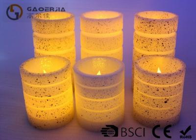 Cina Un insieme di plastica due ha condotto le candele, candele elettroniche di Natale, principali candela di colore in vendita