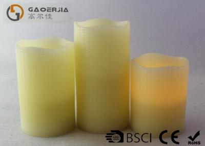 Cina Faccia festa le candele elettroniche della cera reale della decorazione, Ivroy ha scolpito la candela del mestiere LED in vendita