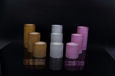 Cina CE principale senza fiamma RoHS BSCI del cambiamento di colore delle candele dello stoppino del modello falso della sabbia in vendita