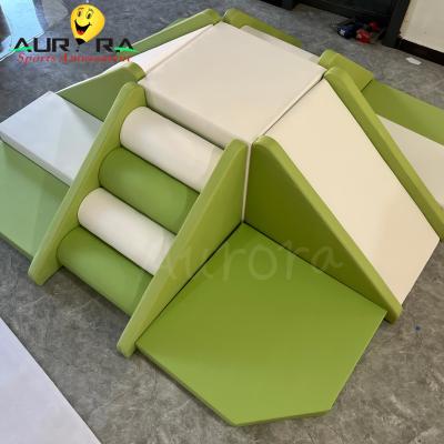 China Baby Inflatable Soft Play Equipment Toddler Foam Soft Play Climbing Set Eva Mat for sale