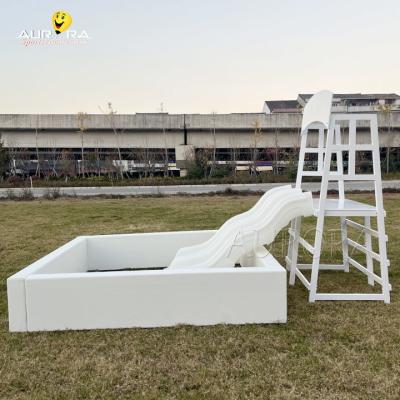 China Wood Frame Inflatable Soft Play Equipment Kids Sets Bubble Dome Bouncy Castle Bouncer White for sale