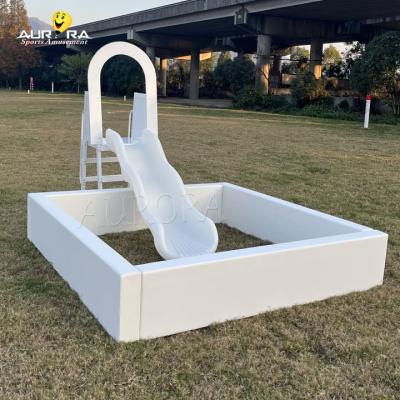 China Wood Frame Inflatable Soft Play Equipment Kids Sets Bubble Dome Bouncy Castle Bouncer White for sale