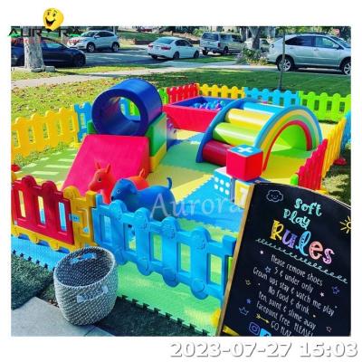 China Soft Play For Toddlers Ball Pit Soft Play Sets Kids Play Amusement Park Outdoor for sale