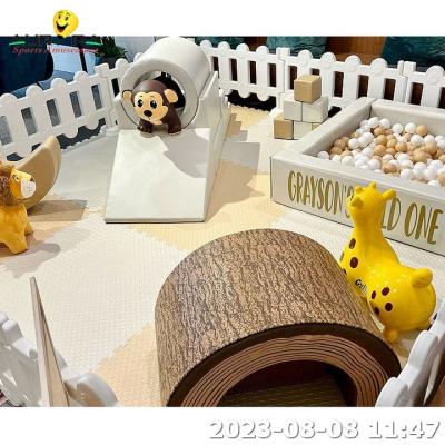 China Soft Play Mat Soft Play Equipment Children'S Soft Play Area Indoor Playground for sale