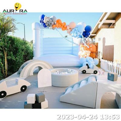 China Indoor Kids Soft Play Equipment With Mats And Fences 5-10 Allowable Passenger for sale