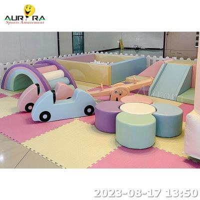 China Colorful Design Kids Soft Play Equipment Small Ball Pit Soft Foam Play Ocean Pit Toy for sale