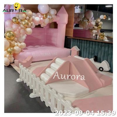 China Soft Indoor Play Kids Bounce House Party Soft Play Fence For Kids Equipment for sale