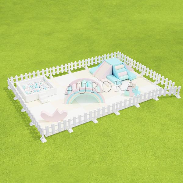 Quality OEM Indoor Outdoor Kids Soft Play Equipment Soft Foam Play Set Customized Style for sale