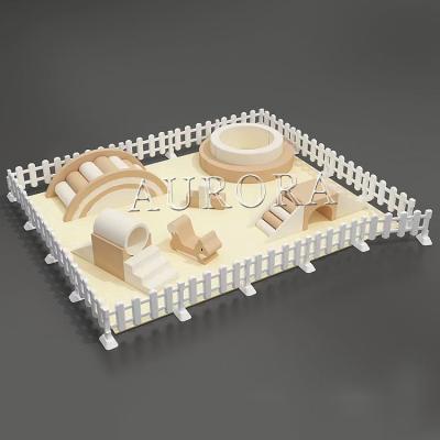 China Custom Color Foam Playground Equipment Soft Play Merry Go Round Event Party Rental for sale