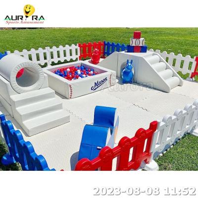 China Customizable Step And Slide Soft Play Equipment Indoor Soft Play Area For Party for sale