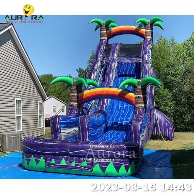 China Giant Inflatable Water Slide For Adult Outdoor Kids Entertainment Water slide for sale