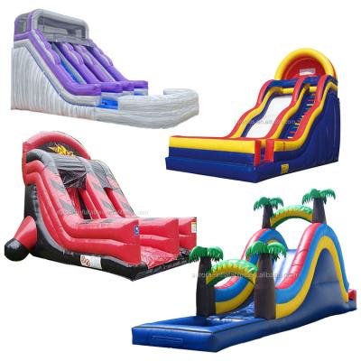 China Jumper House With Pool Inflatable Water Slide 40 Ft Mini Triangle Bounce House for sale