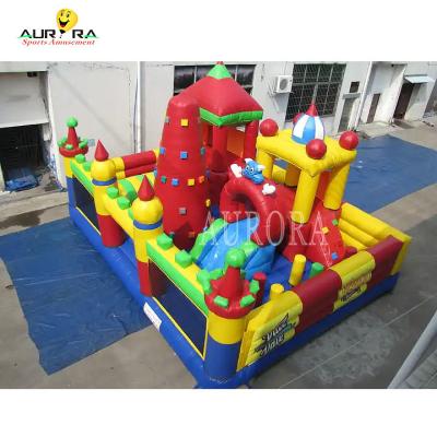China Amusement Park Inflatable Jumping Castle Indoor Outdoor Bounce House CE EN14960 for sale