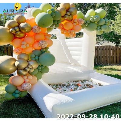 China Commercial Inflatable Castle Bounce House For Kids Jumping Castle With Water Slide for sale