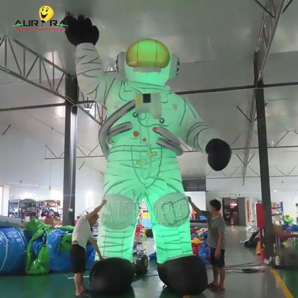 Quality 20 Feet Height Giant Inflatable Astronaut Stage Advertising Custom Inflatable for sale
