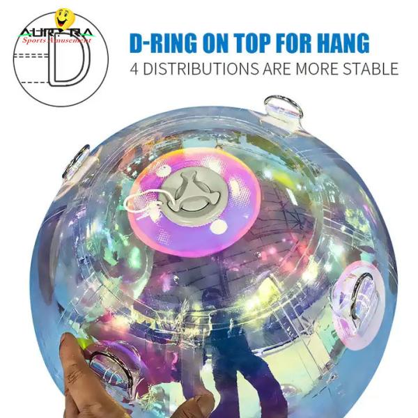 PVC Colored Decorative Inflatable Mirror Spheres Customized Size Mirror Ball