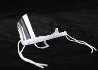 China Transparent Catering Plastic Chin Face Shield Masks for sale