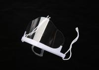 China Transparent Catering Plastic Chin Face Shield Masks for sale