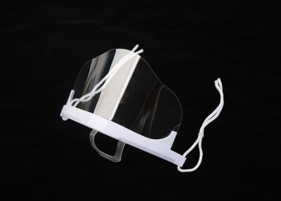 Cina Chin Face Shield Masks di plastica d'approvvigionamento trasparente in vendita