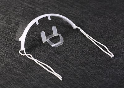 Cina Chin Face Shield Masks di plastica d'approvvigionamento trasparente in vendita