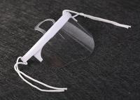 China Transparent Catering Plastic Chin Face Shield Masks for sale