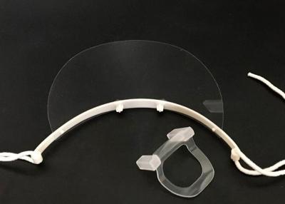 China Protetor de cara protetor da correia plástica Dustproof destacável de Chin Face Shield With Chin à venda