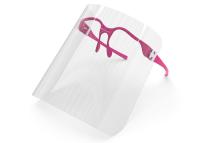 China Plastic PPE Face Visor Protective Reusable Spectacle Mounted Full Face Shield Movable for sale