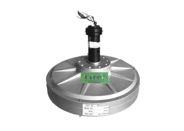 Quality Axial Flux Coreless Permanent Magnet Generator 2kW Low RPM for sale