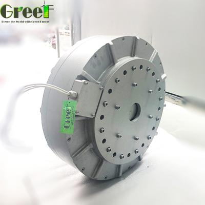 China 10kw 100 RPM Coreless Permanent Magnet Generator Low Start Torque for sale