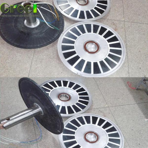 Quality 3 Phase Coreless Permanent Magnet Generator 0.1kW-20kW Low Torque for sale