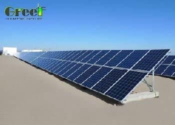 China van de het dakgrond van het hellingsdak het vlakke opzettende zonnestelsel 10kw 5kw Te koop