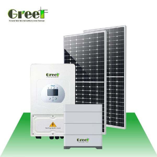 Quality MPPT Charge Controller Solar System with Monocrystalline Silicon Solar Panel for sale