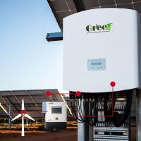 China Grid Coupled Monocrystalline Solar Panel System with LCD Display for sale