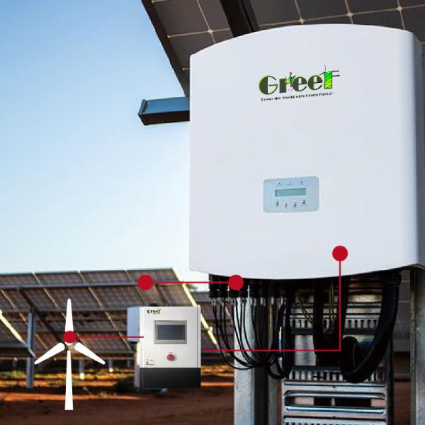Quality Grid Coupled Monocrystalline Solar Panel System with LCD Display for sale