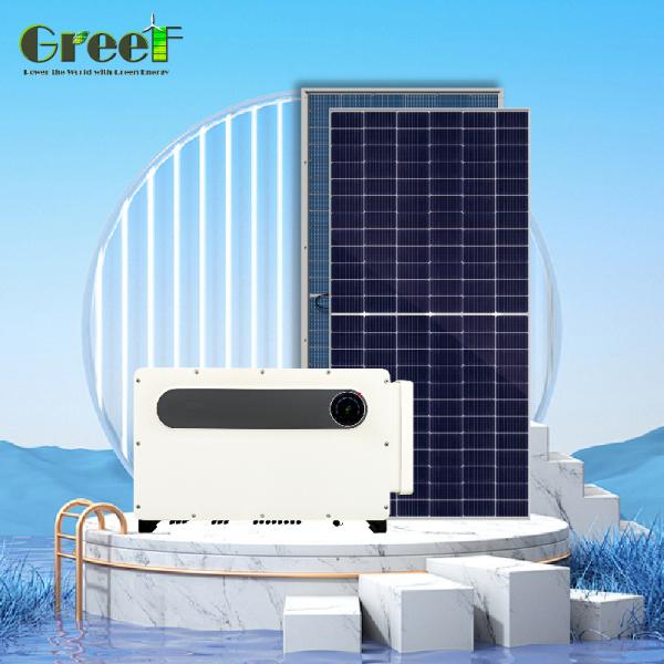 Quality Efficiency Monocrystalline Solar Panel System With Smart Monitoring For On Grid for sale