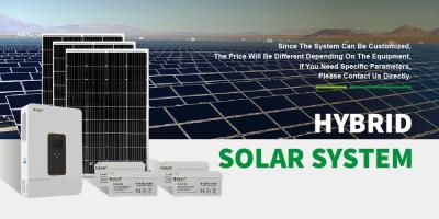 Cina Sistema ibrido della generazione di energia solare del sistema solare della batteria al litio in vendita