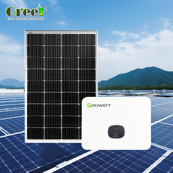 Quality LCD Display 5kW PV Solar System 5000W Load Power Hybrid Solar System with Remote for sale